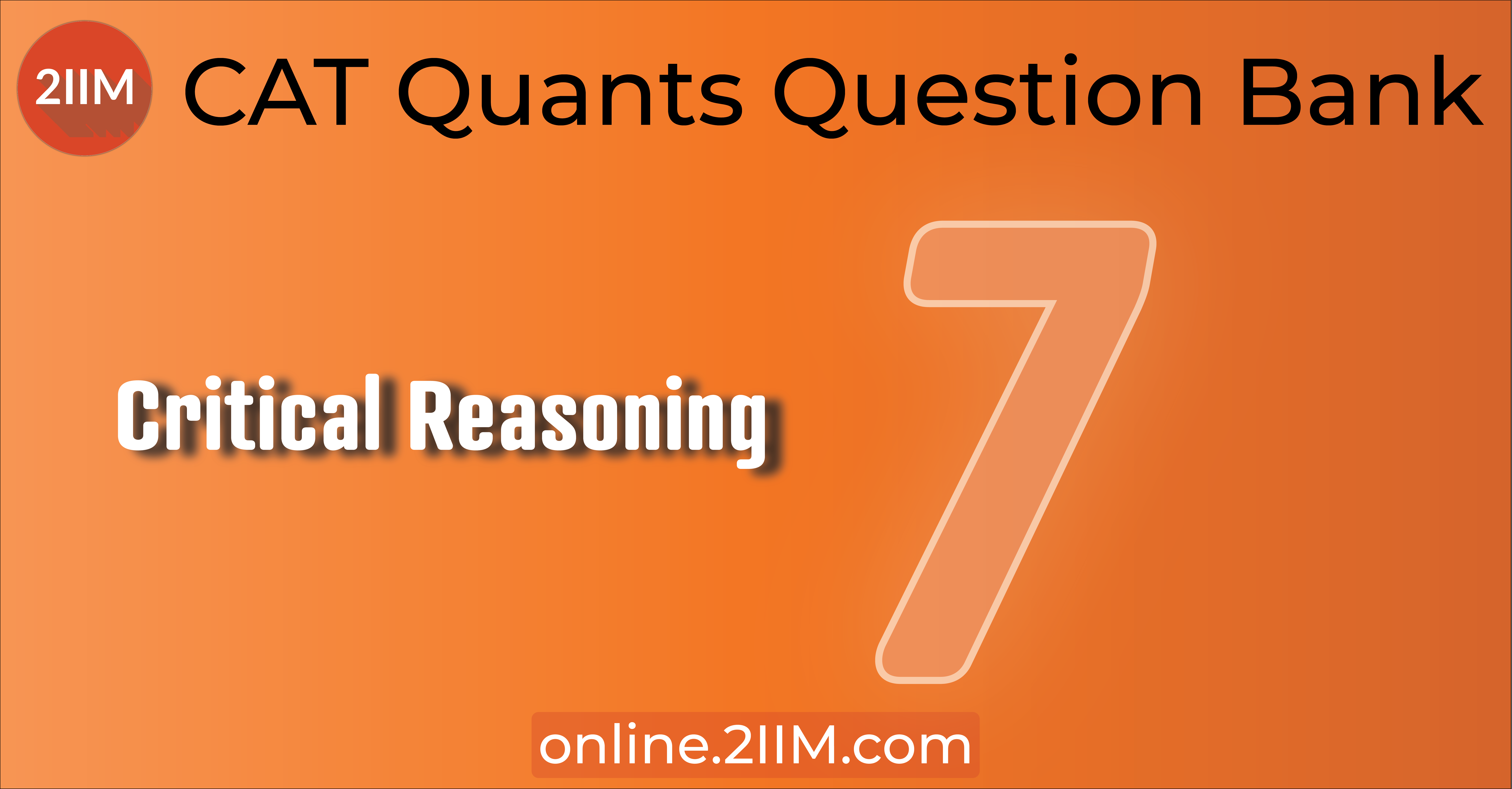 CAT Questions - Verbal Ability: Critical Reasoning 2IIM CAT 2023 online ...